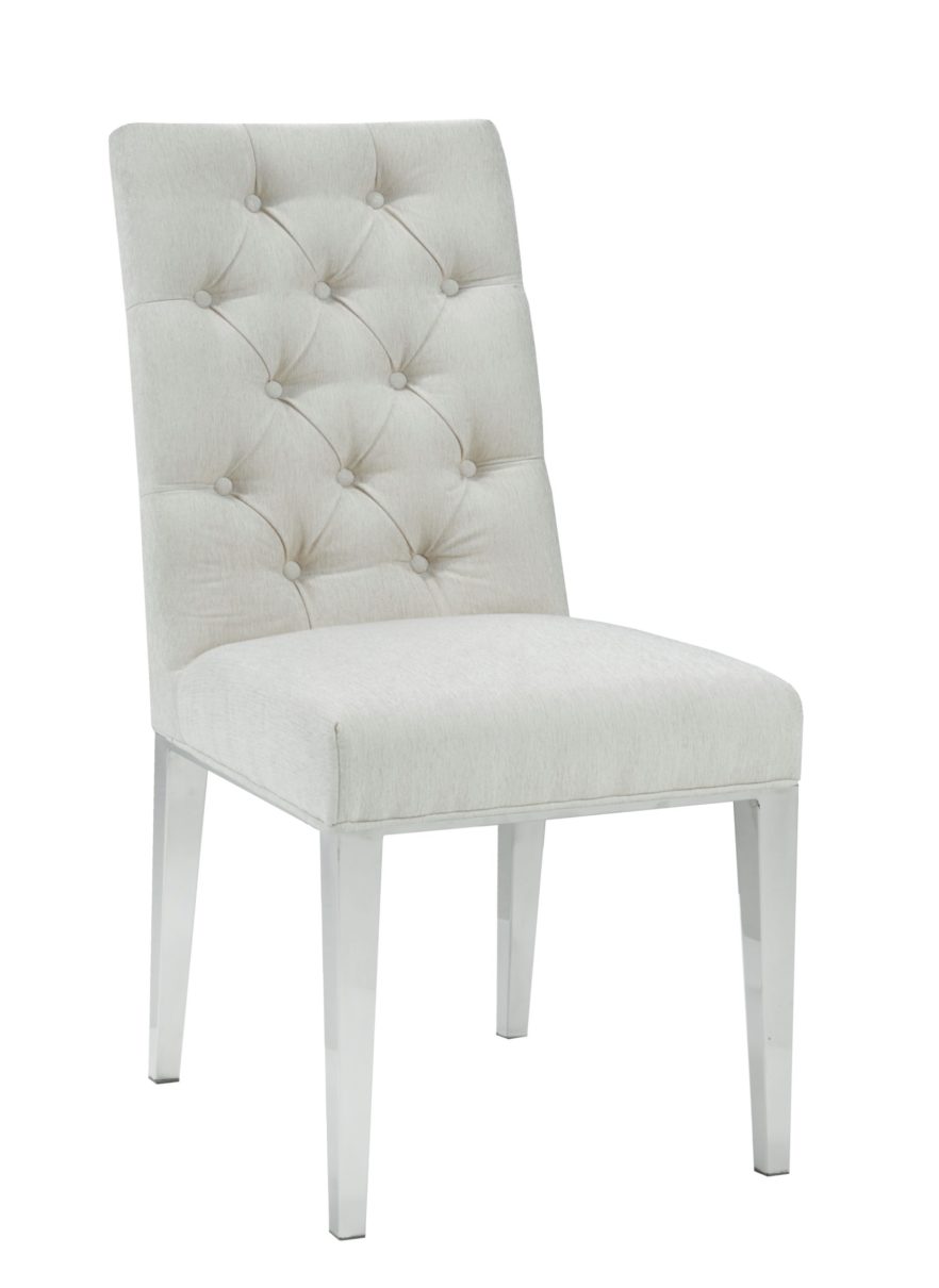 Contemporary Ivory Dining Chair - Arrow Furniture
