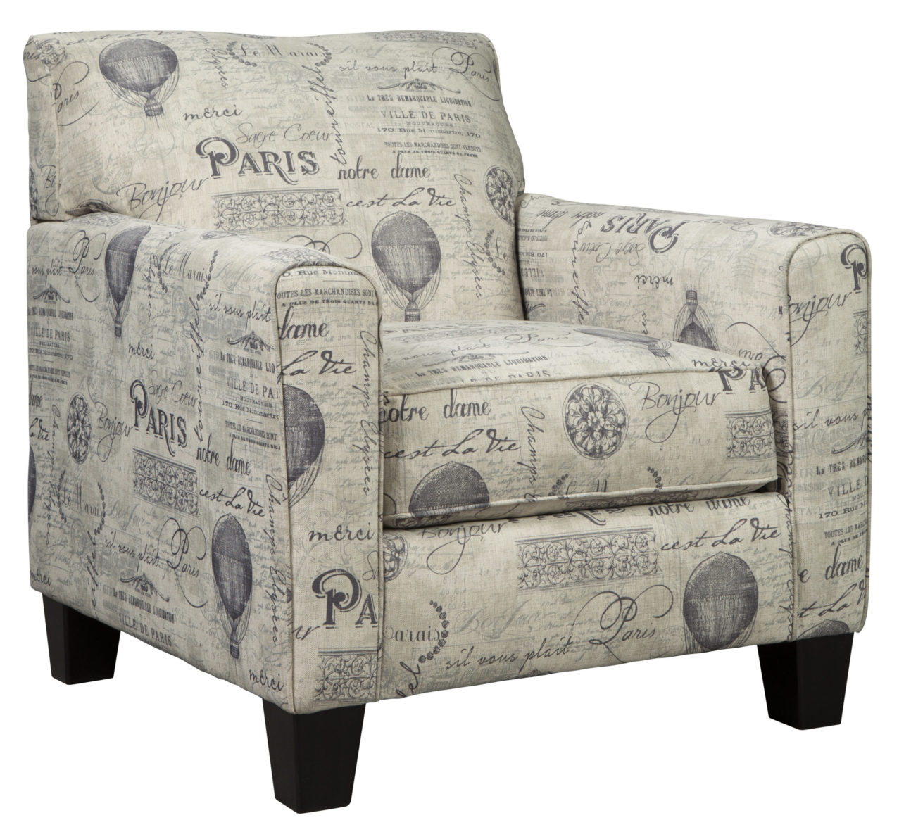 RETRO BLUE ACCENT CHAIR - Arrow Furniture