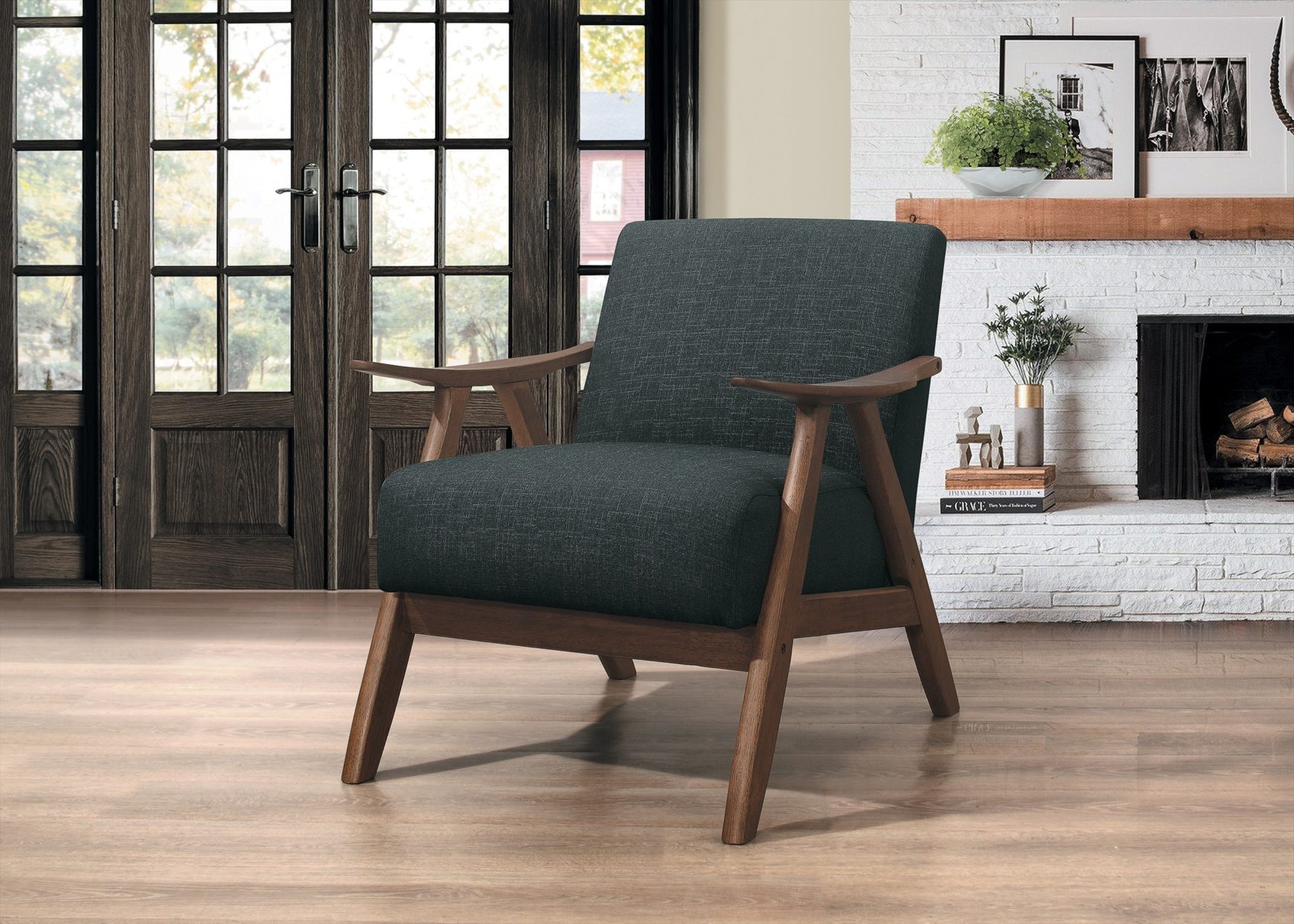 Chill Accent Chair - Dark Grey - Arrow Furniture