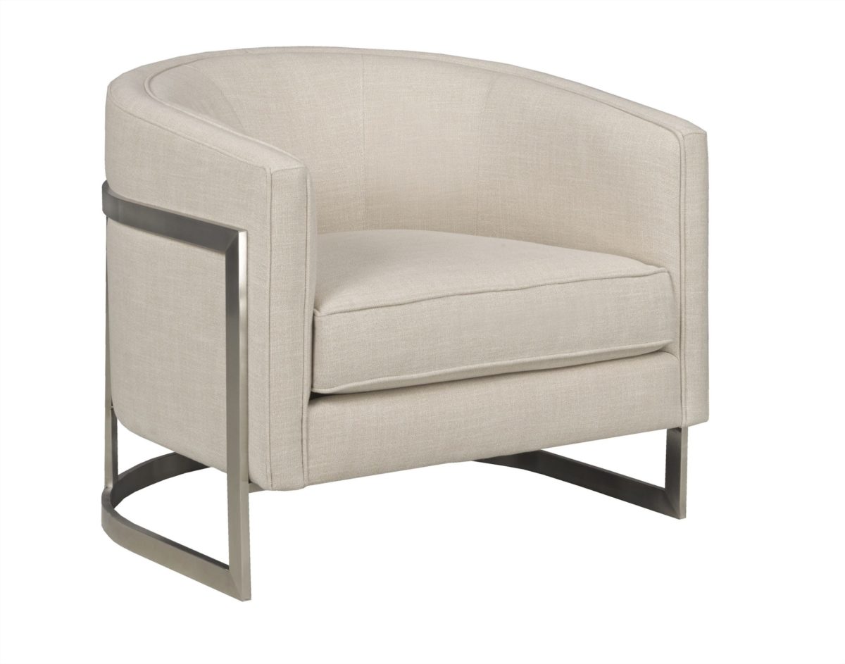Olivia Accent Chair - Ivory - Arrow Furniture