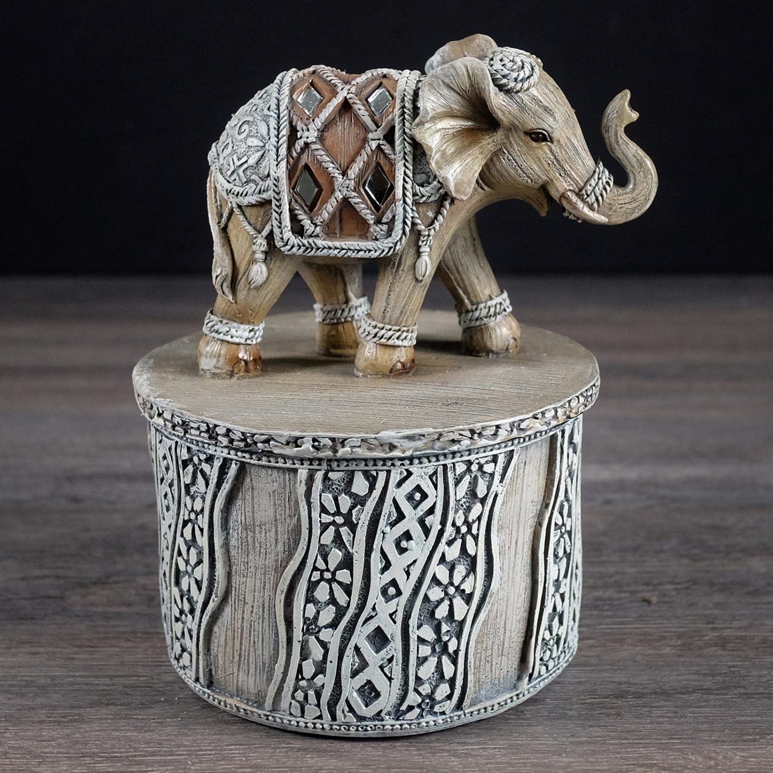 Elephant Trinket Box - Arrow Furniture
