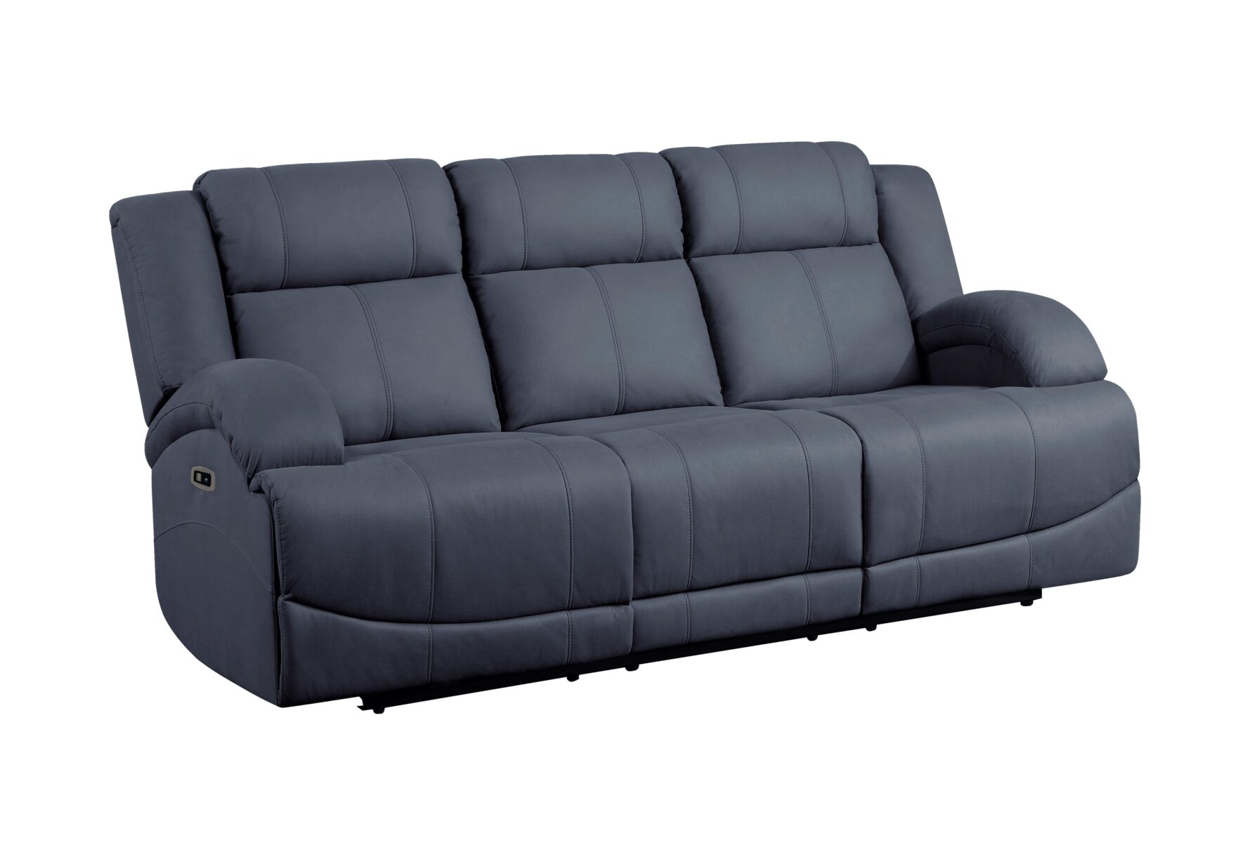 Contemporary Blue Power Reclining Living Room - Arrow Furniture