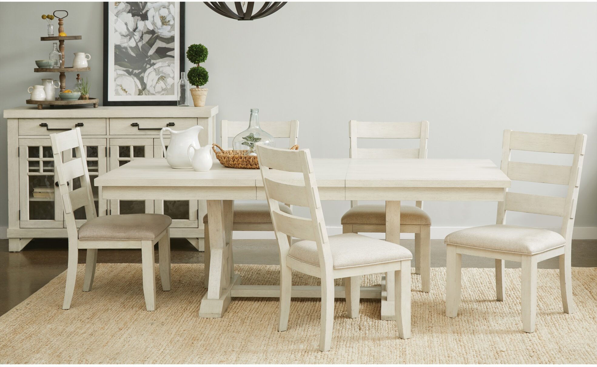Transitional Espresso Dining Table - Arrow Furniture