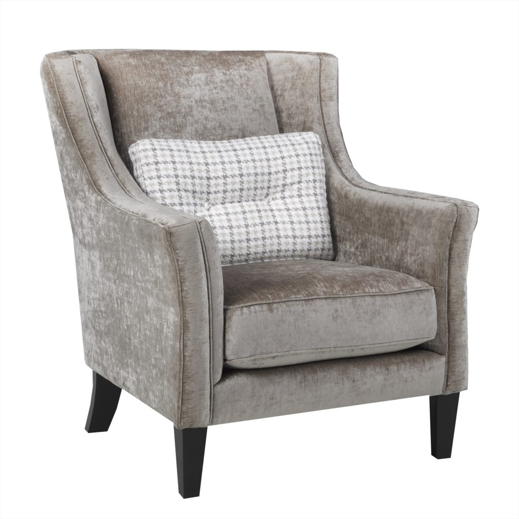 Ray Accent Chair - Wood - Arrow Furniture